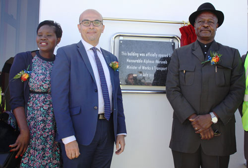 Namibia Airports Company - !Naruseb Inaugurates Eros Airport Fire Station