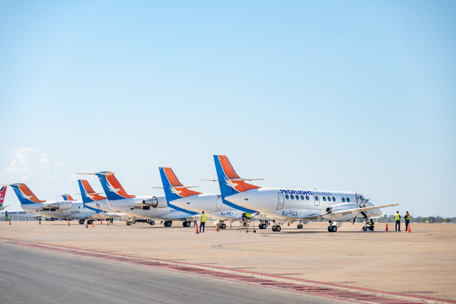 Namibia Airports Company - PROFLIGHT ZAMBIA LAUNCHES LUSAKA-WINDHOEK ...