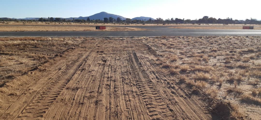 Namibia Airports Company - EROS AIRPORT RUNWAY REHABILITATION GETS UNDERWAY